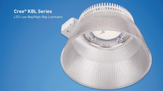 Cree lanza la serie KBL LED High-Bay para liderar en el mercado